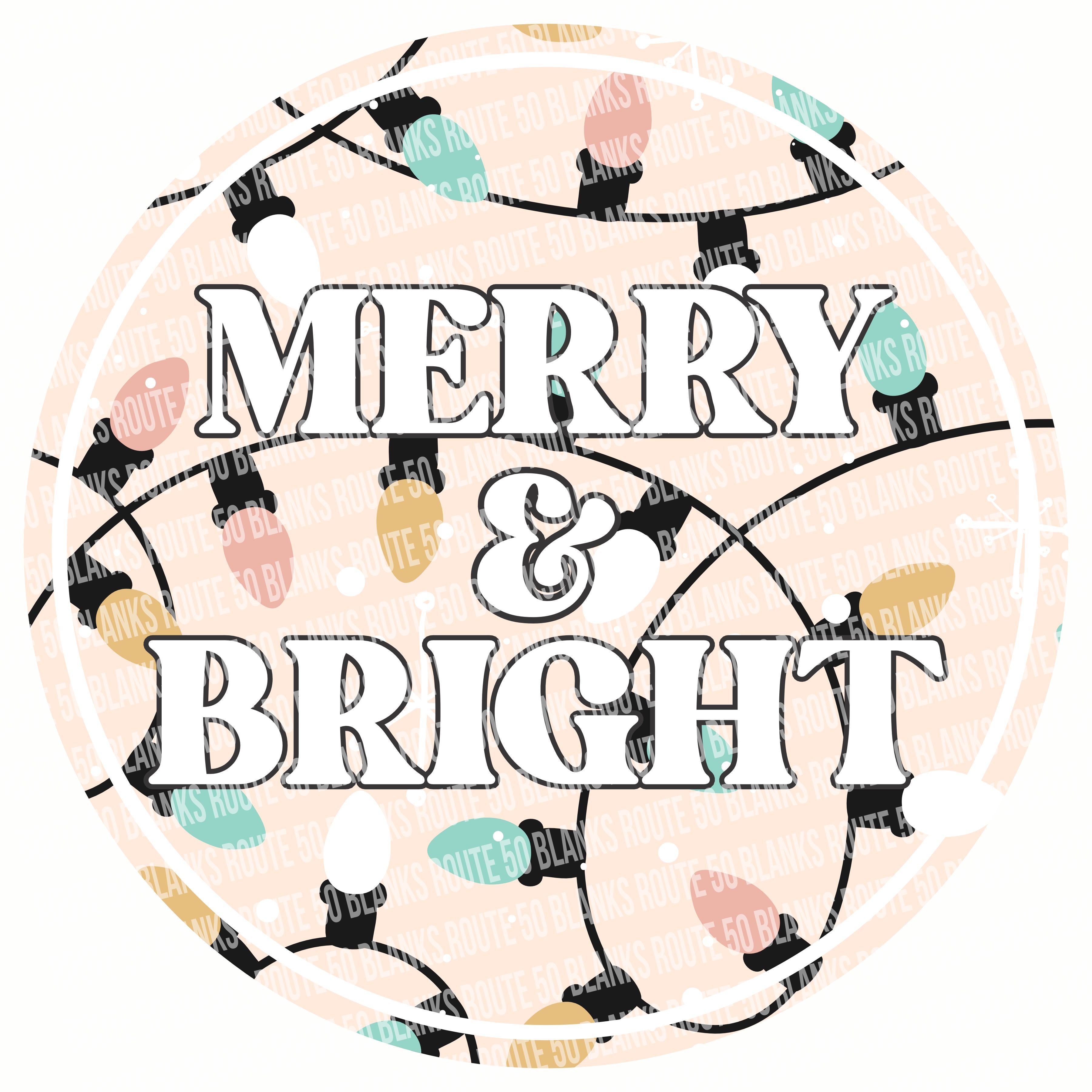 Merry & Bright Digital Download – Route 50 Blanks